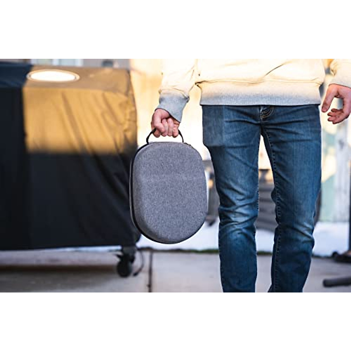 VirtualBuff Elite Strap with 8000mAh Battery, Controller Grips and Storage Case Combo for Oculus Quest 2