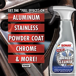 Sonax (230200-755) Wheel Cleaner Full Effect - 16.9 fl. oz.,Silver