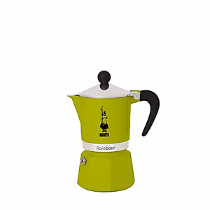 Bialetti 4971 Rainbow Espresso Maker, Green