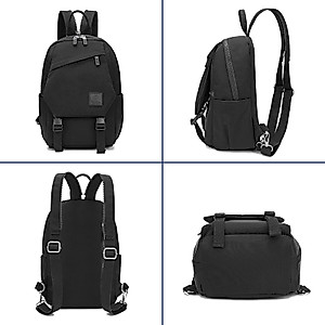 Vendra Moka Mini Waterproof Backpack Purse for Women and Men,Small Travel Daypack