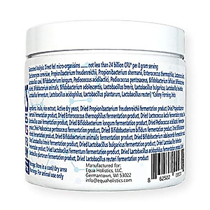Equa Holistics HealthyGut™ Probiotics for Horses Dietary Supplement, All-Natural Digestive System Maintenance Formula (30 Days)