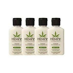Hempz Original Herbal Body Moisturizer, 2.25 Oz Pack Of 4, 2.25 Oz