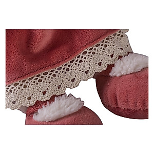 Dilly dudu 2020 Holiday Plush Bunny Rabbit Stuffed Animal Soft Toys Cuddly Dolls Best Gifts 12-Inch (Pink)