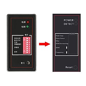 Controls PD132 Single Channel Inductive Vehicle Car Park Barrier Loop Exit Safety Sensor Detector for The Car Parking Lot Access