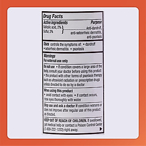 Rugby Sebex Medicated Dandruff Shampoo for Women and Men - 2% Sulfur and 2% Salicylic Acid Anti-Dandruff Shampoo - Helps With Symptoms of Seborrheic Dermatitis and Psoriasis - 4 Oz. (6 Pack)