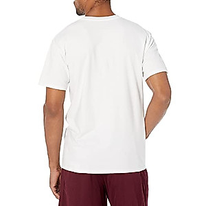 Champion Men's Classic T-Shirt, White Triangle Graphic, X-Large