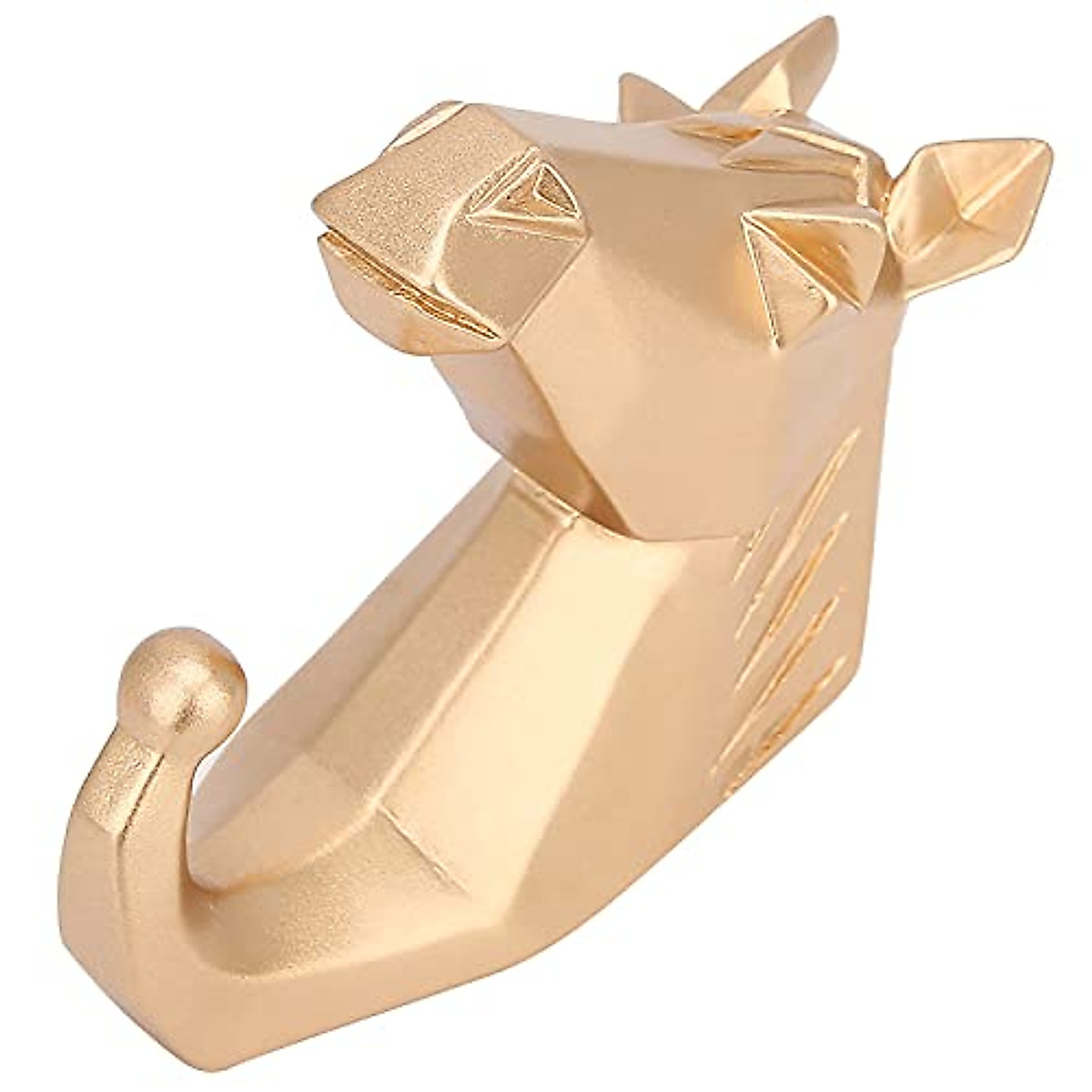 Keenso Animal Wall Coat Hooks, Animal Shape Wall Coat Hook, Coat Hook for Bathroom, Bedroom, Kitchen, Hallway or Hallway, (Horse)