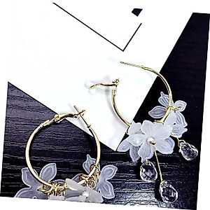 VILLCASE 3sets Earring Hoops for Jewelry Crafting Women's Earring Studs Earring Making Kit Alloy Round Hoops Jewelry Supplies 96pcs*3