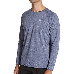 Nike Men's Standard Long Sleeve Hydrogua, Midnight Navy, X-Large