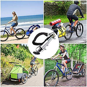 zaizai Bicycle Trailer Coupling Stroller Pet Car Debris Bicycle Trailer Accessories Tractor Head Bicycle Trailer Coupler Attachment Trailer Hitch