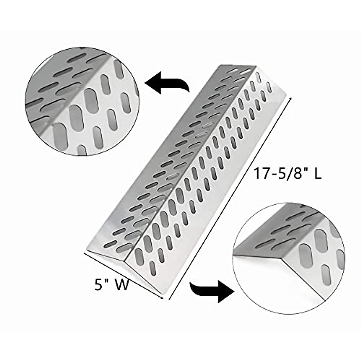 BBQ-PLUS Grill Parts for Bull Angus 47629 47628, Outlaw 26038,26039, Steer Premium 69008,69009, Lonestar Select 87048,87049, and Cal Flame G4 P4, Bull Grill Parts 16520 16521 16631 16670