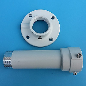 OdiySurveil Security Surveillance Camera Ceiling Mount Bracket for HIKVision CCTV PTZ Camera Aluminum Alloy Liftting Bracket White DS-1661ZJ