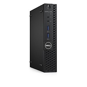 Dell OptiPlex 3050 Micro Business Desktop (Intel Core 7th Generation i7-7700T, 16GB DDR4, 1TB HDD) Windows 10 Home (Renewed)