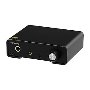 Topping DX1 Decoder AK4493S XU208 DAC&Headphone Amplifier Support up to DSD256 PCM384 Mini DAC(Black)