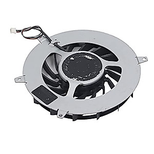 Weojeviy 15 Blades Cooling Fan Replacement for PS3 Game Console Internal Heat Dissipation Fan 12V 2.65A