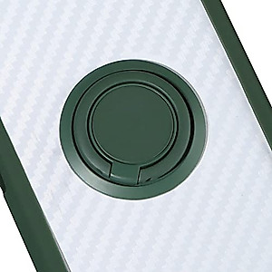 Case for Realme 7 PRO Case Compatible with Realme 7 PRO Phone Case PC backplane + Silicone Soft Frame Cover [360 Metal Ring, Magnetic Car Mount] CSKB-LV