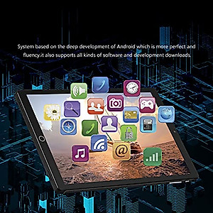 New Metal 10.1 Inch Four Camera HD Tablet WiFi Bluetooth Android Voice Call Game Tablet Supports SIM Communication Function, Front and Rear Dual Cameras