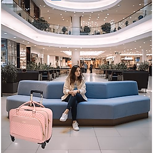 Ytonet Rolling Briefcase