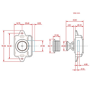 LESOLEIL Push Button Latch Locks - 10 Pcs RV Cabinet Door Push Lock Catch Keyless Knob for Camper Van Motorhome Caravan Boat Silver