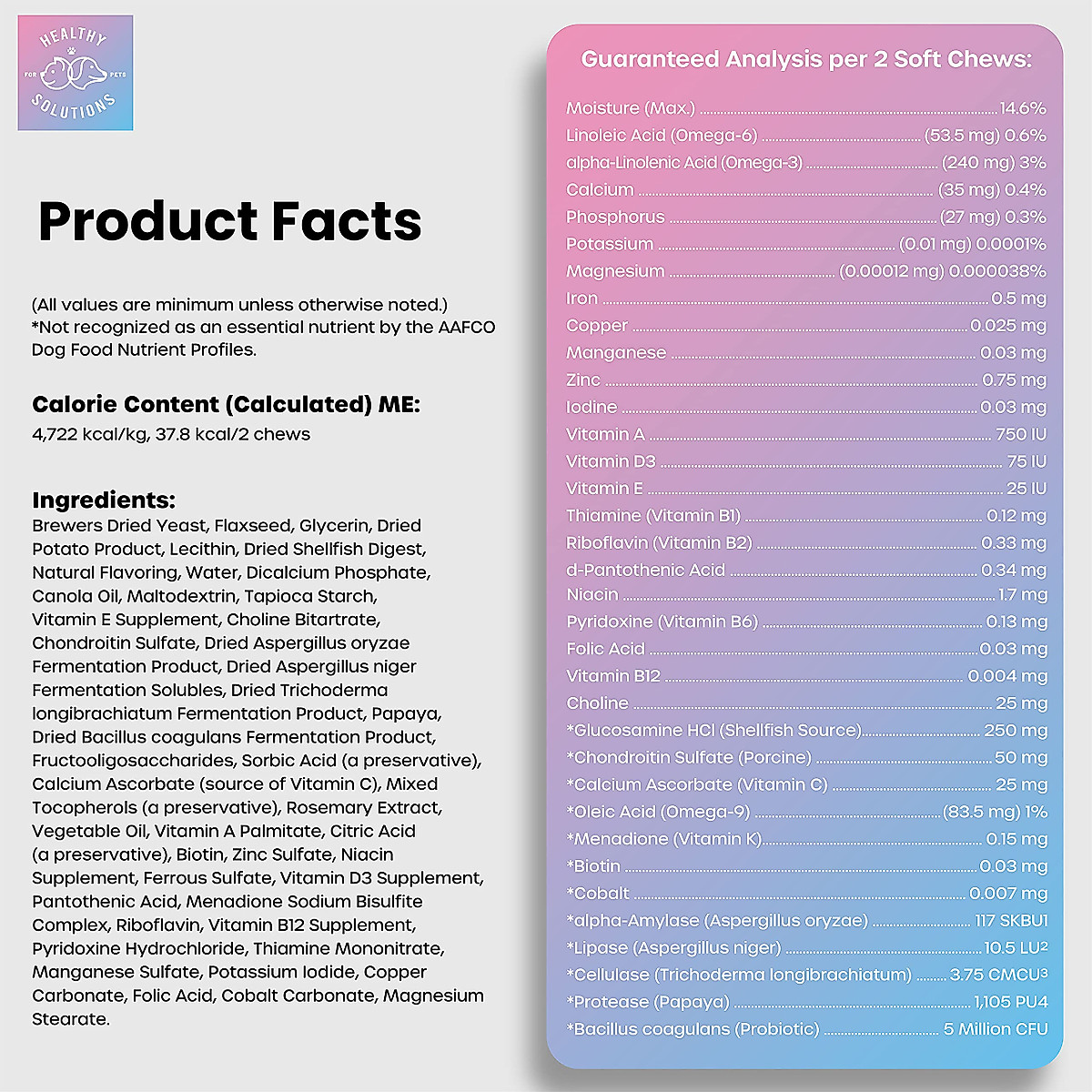 Probiotics for Dogs & Dog Multivitamin Bundle - 60 Soft Chews Each - Dog Probiotics and Digestive Enzymes with All-in-One Vitamins for Dogs - Vet Strength Pet Supplement - Made in USA