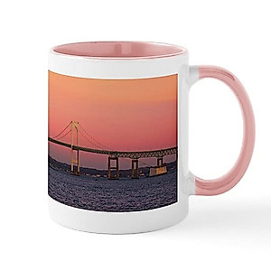 CafePress Newport Bridge, Rhode Island Coffee Mug Ceramic Coffee Mug, Tea Cup 11 oz