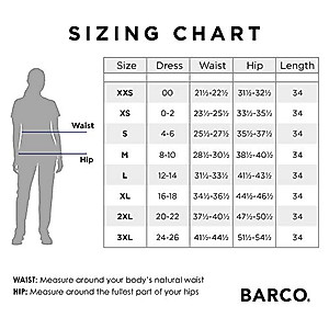 BARCO Essentials Womens's Lab Coat WHITE L