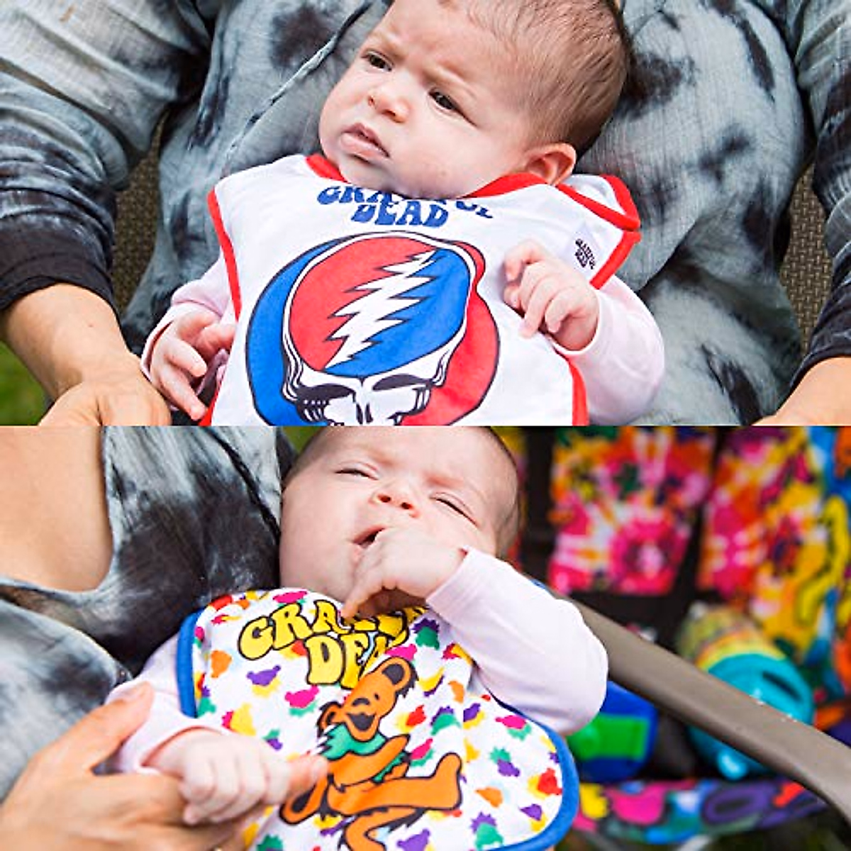 daphyls, Grateful Dead Bibs 2 Pack