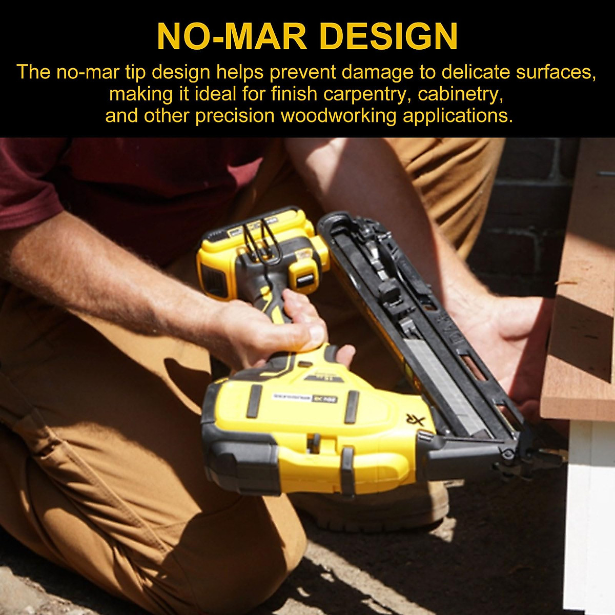 N490008 nailer no mar tip replacement for DEWALT BCN650D1 BCN662D1 DCN650B DCN650D1 DCN662B DCN662D1 (4 Pack)