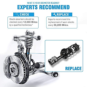 OREDY 4PCs Set Front & Rear Struts for 2007 2008 2009 2010 2011 Honda CR-V CRV - 172497L 172497R 272491 272492