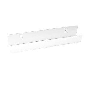 Acrylic Floating Shelves Display Ledge, 6pcs Clear Wall Display Shelf - Invisible Shelf Wall Ledge Bookshelf - Wall Mounted Storage Shelf for Kitchen/Bathroom/Office, Spice Rack