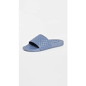 APL: Athletic Propulsion Labs Men's Lusso Slides, Slate, Blue, 10 Medium US