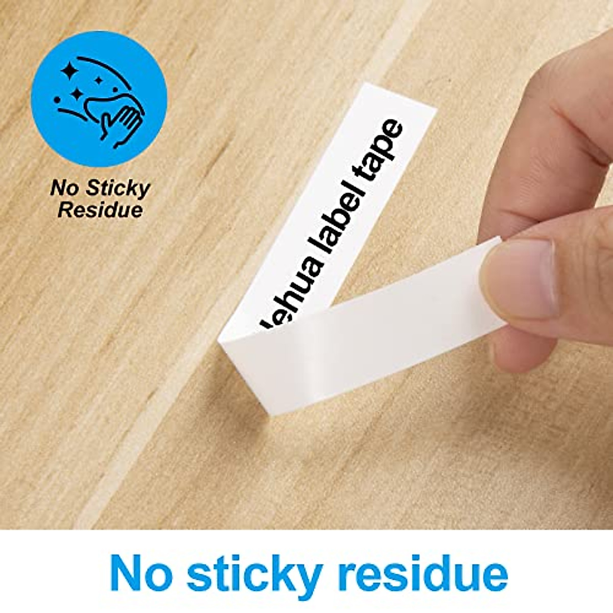 Hehua 6 Pack Compatible Label Tape Replacement for Brother P-touch M Tape 1/2 MK231 MK-231 M-231 M231 M-K231s 12mm 0.47" Black Print on White Tape for PT-65 PT-M95 PT-45M PT-80 PT-90 PT-70 Label Maker