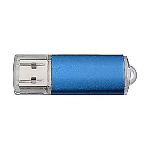 KALSAN 64GB USB Flash Drives 2 Pack USB 2.0 64GB USB Thumb Drive Multicolor-Red,Blue