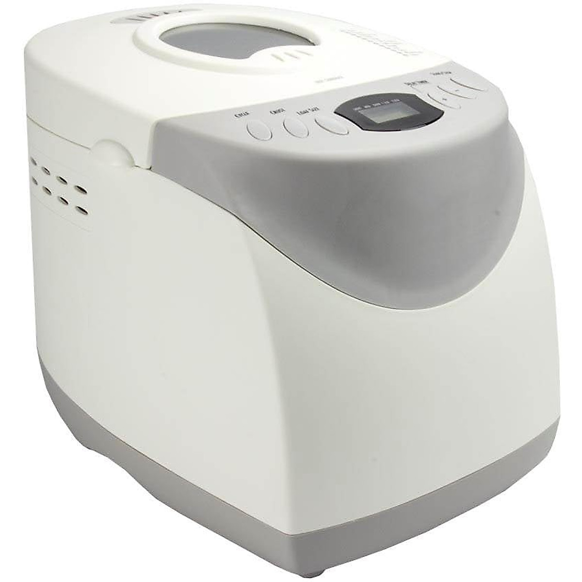 2 lb. Automatic Bread Maker, Gluten Free Setting, Various Bread Sizes, Bread Crust Selector, Light, Medium, Dark Crust Setting (White)