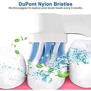 Electric Toothbrush Replacement Heads 16 Pack/Compatible Oral B Braun Replacement Brush Heads/Compatible Oral B Replacement Brush Heads