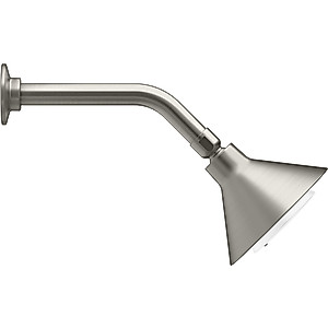 KOHLER K-7397-BN Showerarm and Flange, 7-1/2-Inch Long, Vibrant Brushed Nickel