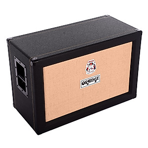Orange 2x12 Cabinet Celestion V30 16 Ohm Black
