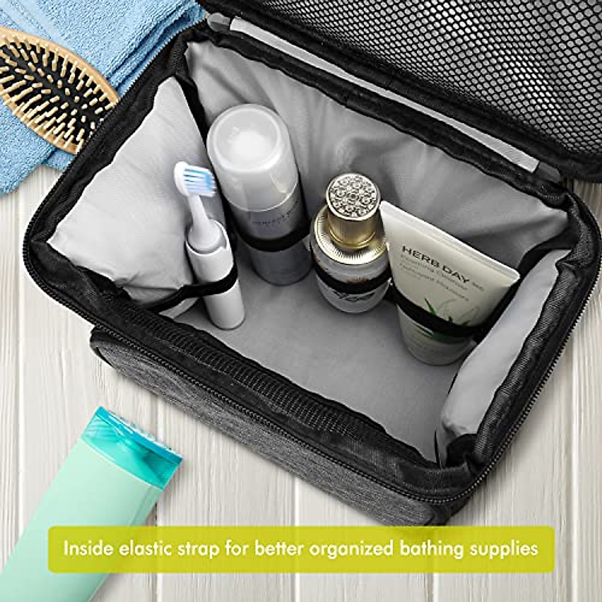 2022 NEW Shower Caddy Dorm - for Full Size Bottle & Quick Dry - Portable Shower Tote Bag Men Women,Camp,Travel,Bath,Gym - College Dorm Room Essensial Boys Girls
