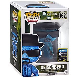 Funko Pop Vinyl Breaking Bad Crystal Heisenberg 2015 Summer Convention Exclusive