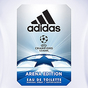 Adidas UEFA Champions League Arena Edition Eau de Toilette Spray for Men, 3.4 Ounce