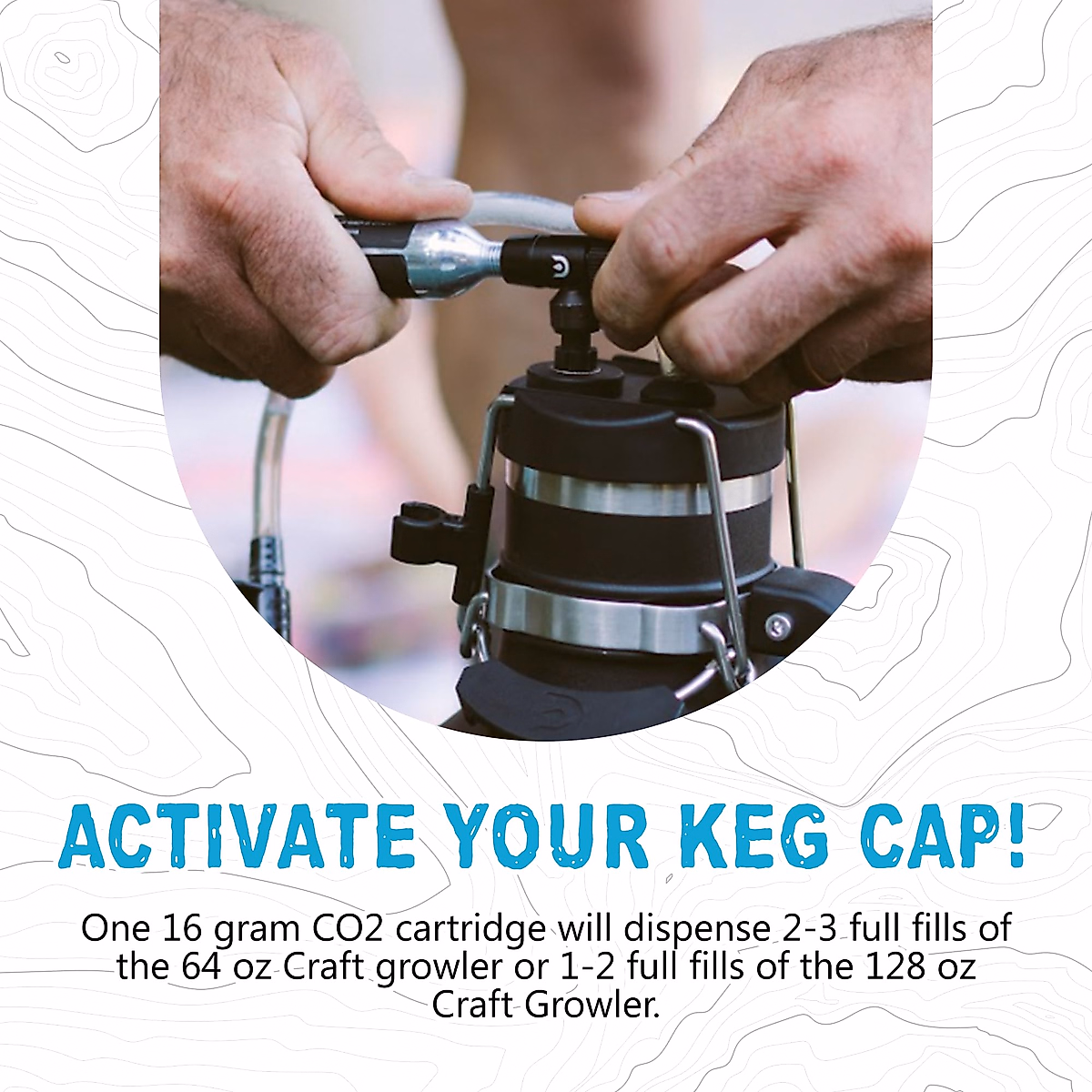 DrinkTanks CO2 Cartridges, Food Grade, Non-Lubricated CO2 (Dispensing) Accessories for Cocktail, Seltzer, Kombucha, Craft Beer Growler, & Beer Keg, 16 Grams, 6 Pack