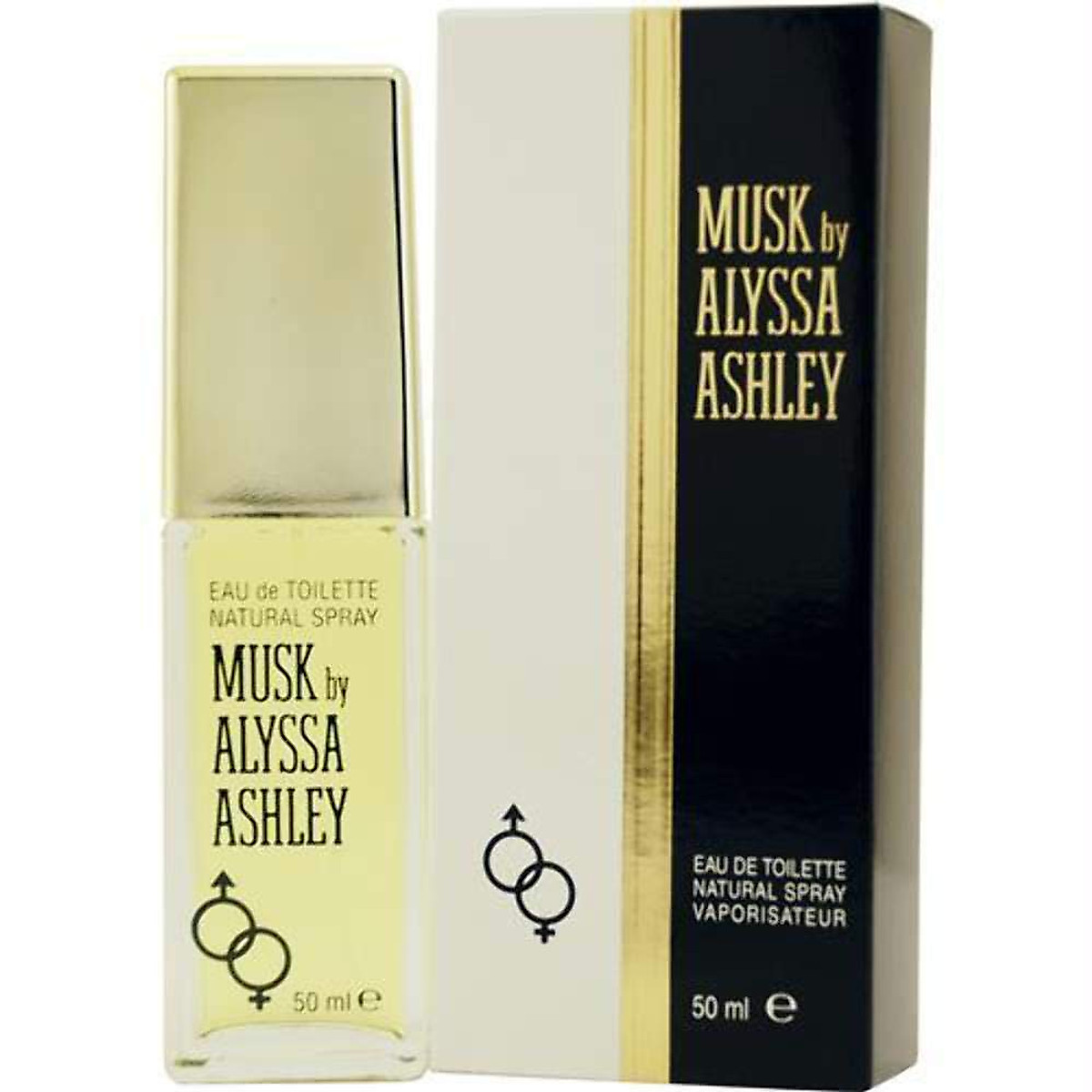 Alyssa Ashley Musk Eau de Toilette Spray, 1.7 Ounce