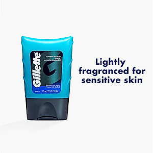 Gillette Series After Shave Gel, Sensitive Skin, 2.54 Ounces
