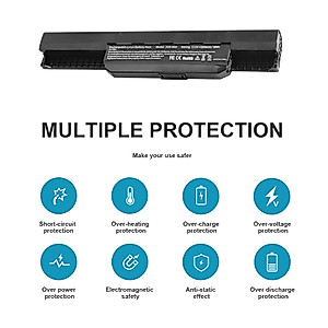 TREE.NB Asus Laptop Battery A31-K53 A32-K53 A32-K53S A41-K53 A42-K53 10.8 5200mAh Replacement