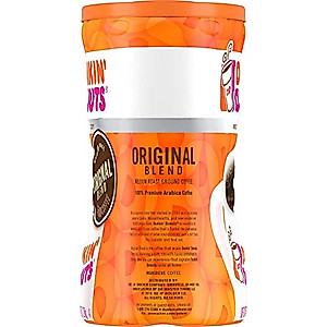 Dunkin' Donuts Original Ground Coffee, 45 oz - Makes up to 150 6 fl oz cups, 2 Pack