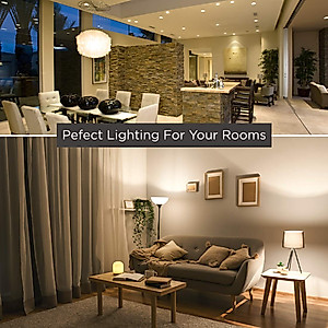 GoodBulb LED PAR16 Light Bulbs | 6.5 Watt (40 Watt Equivalent) | E26 Base | Warm White 3000K | EcoSmart Lights | High Output 500 Lumens (Pack of 4)