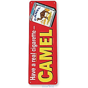 Tinworld Tin Sign Camel Cigarettes Retro Tobacco Metal Sign Decor Smoke Shop Cave A268