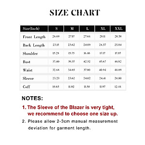 Sucolan Black Womens Cropped Blazer Jacket Business Casual Work Office Lightweight Long Sleeve Fitted Petite Dressy Ladies Blazers L