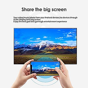 Android Tv Box 10.0, T95H 1GB RAM 8GB ROM Allwinner H616 Quad-core Smart Box 64-bit, Support 6K, H.265, 3D, 2.4G WiFi, 10/100M Ethernet etc.(2022 Upgrade)