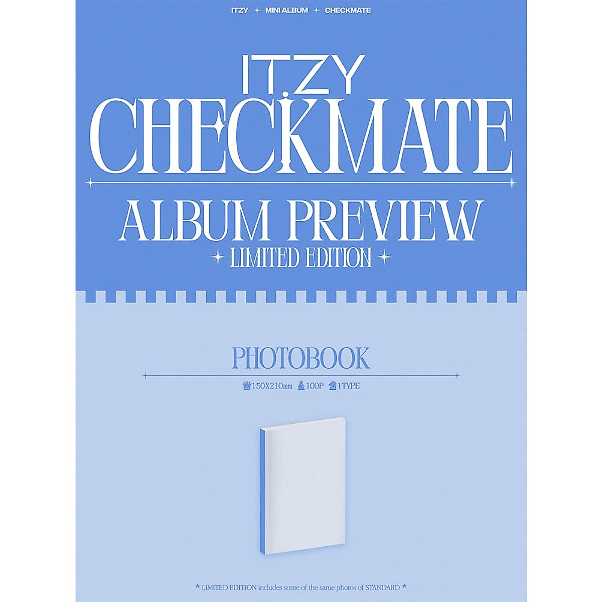 dreamus ITZY - CHECKMATE LIMITED EDITION [ Incl. Synnara polaroid photocard ], Clear